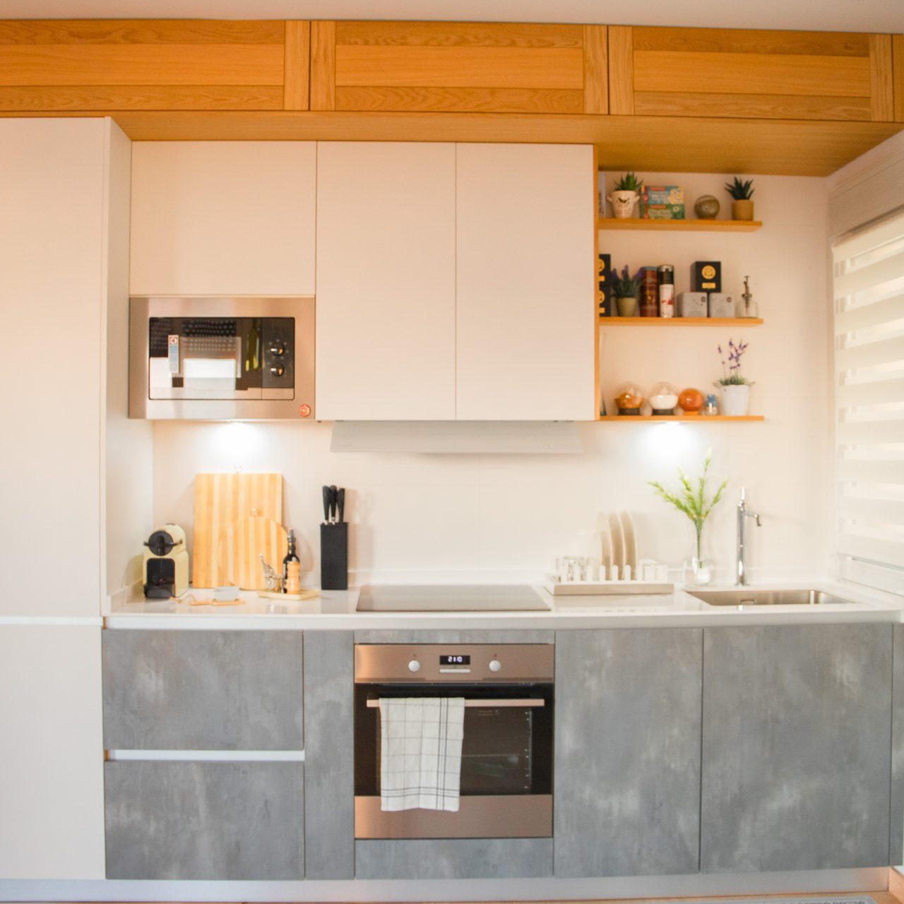 9 ideas de cocinas modernas pequeñas creadas en Línea 3