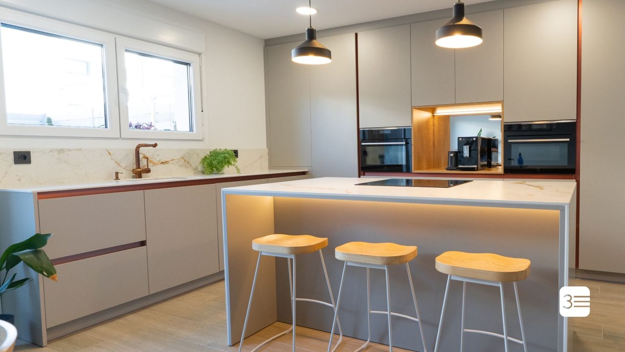 Cocinas con barra americana: Ideas innovadoras para tu hogar